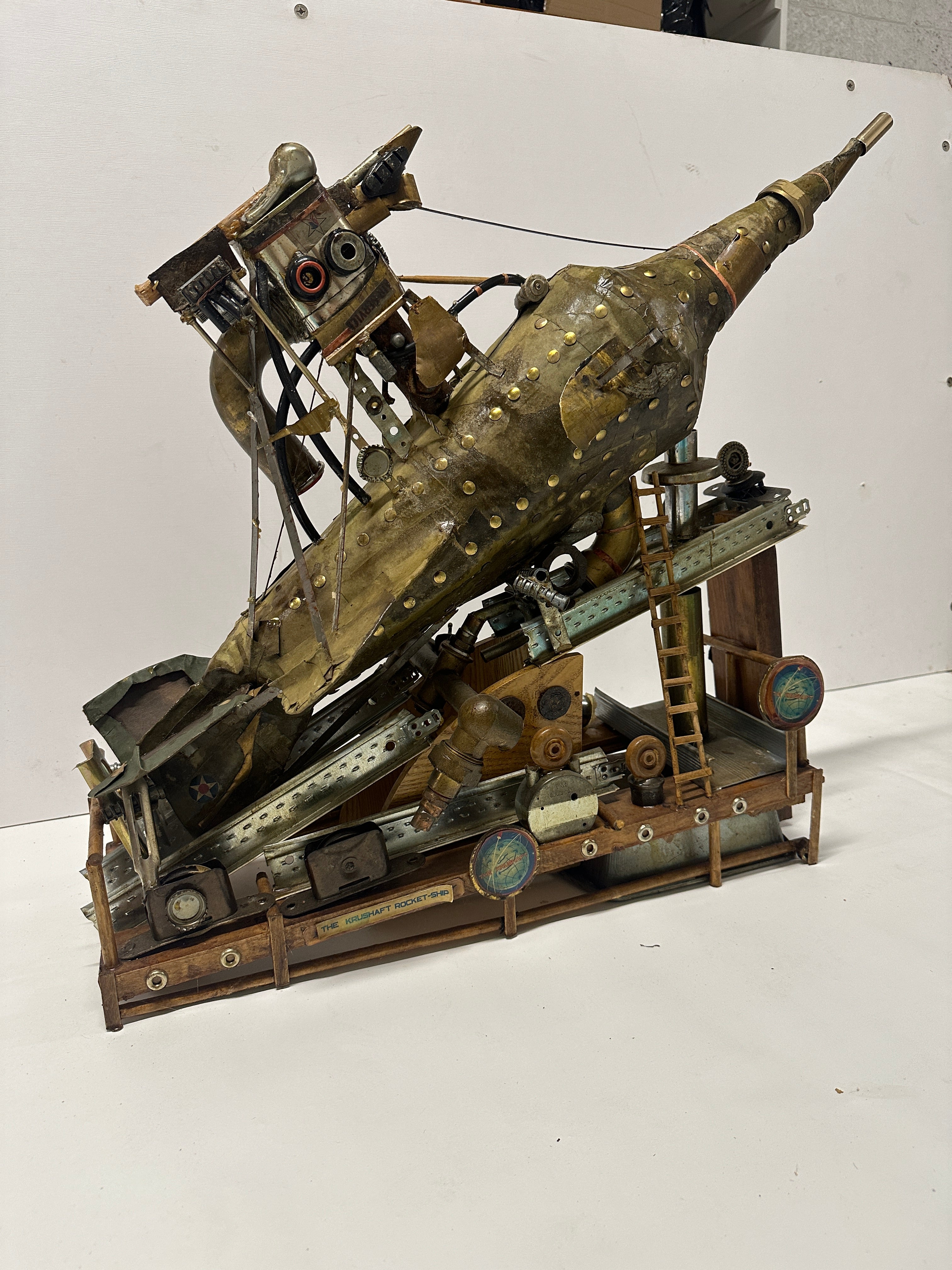The Krushaft Rocket-Ship – Chris Spollen's Steampunk Art