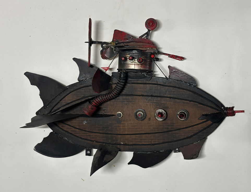 Air Ballon – Chris Spollen's Steampunk Art